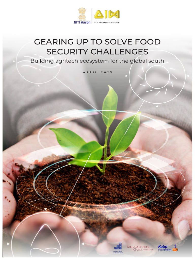 Food Security | PDF | Smallholding | Startup Company