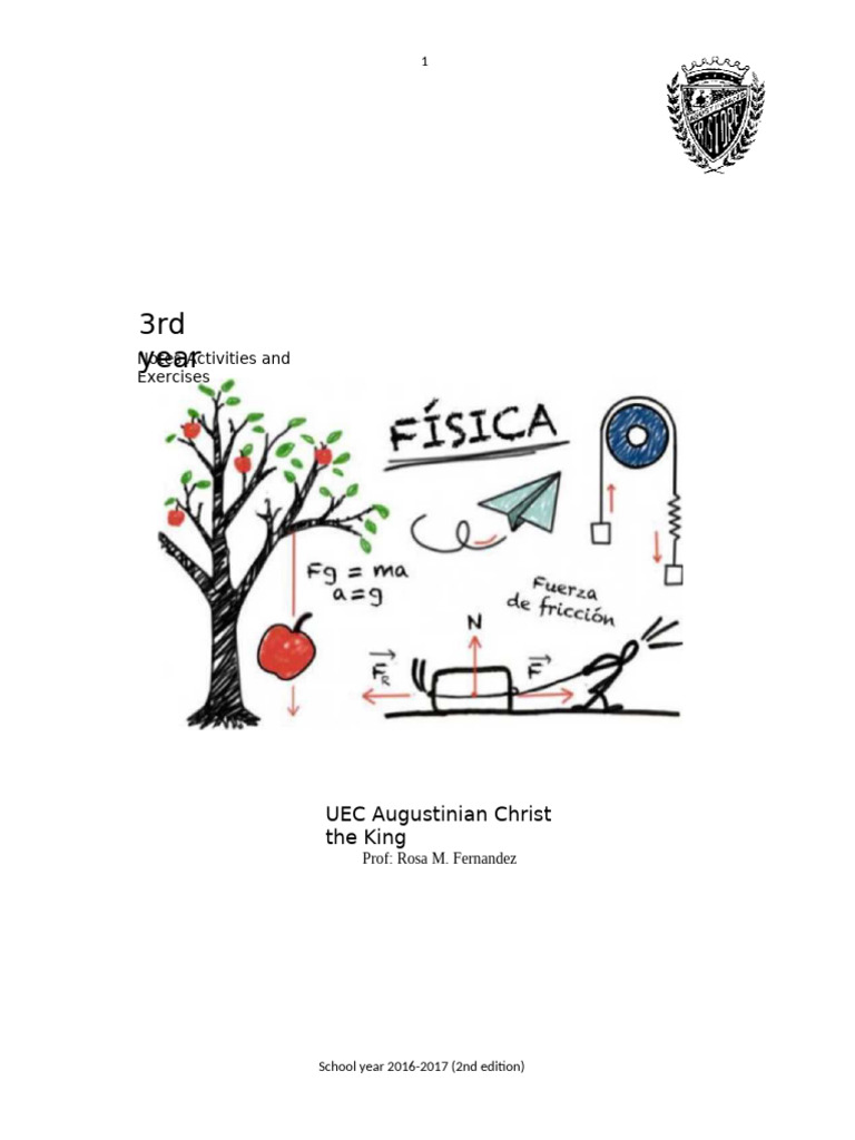 3rd Year Physics Guide | PDF | Kinematics | Acceleration