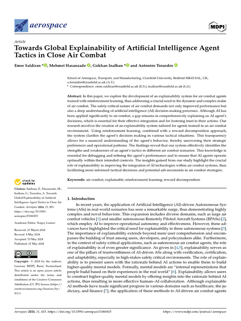 Towards Global Explainability of Artificial Intell | PDF | Artificial Intelligence ...