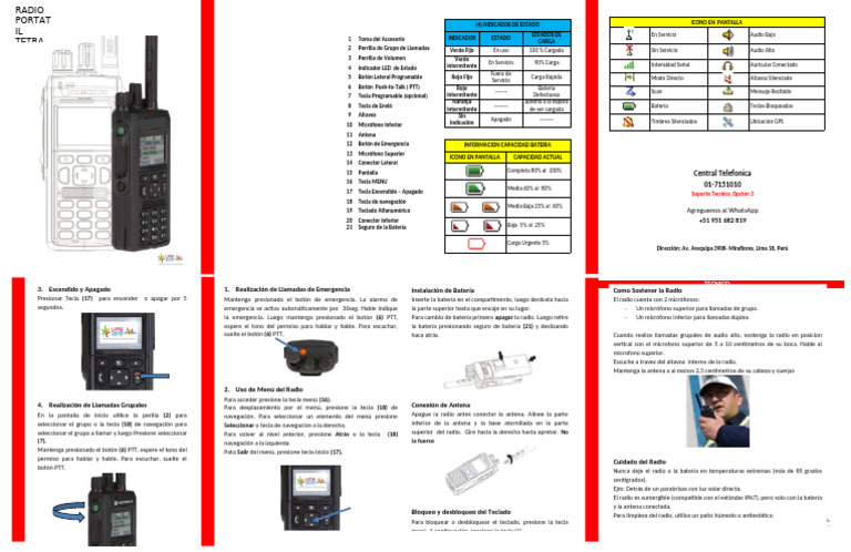 Manual MTP3550 V2.0 | PDF | Micrófono | Electrónica