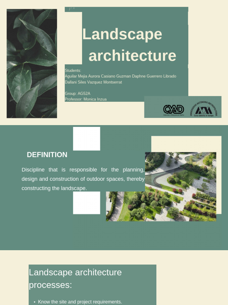 Landscape Architecture Pdf Landscape Environmental Design