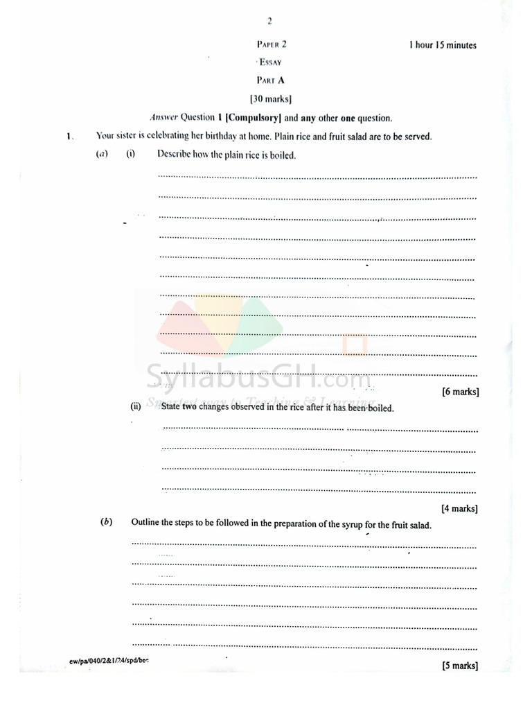 2024 Bece Career Tech 2 | PDF