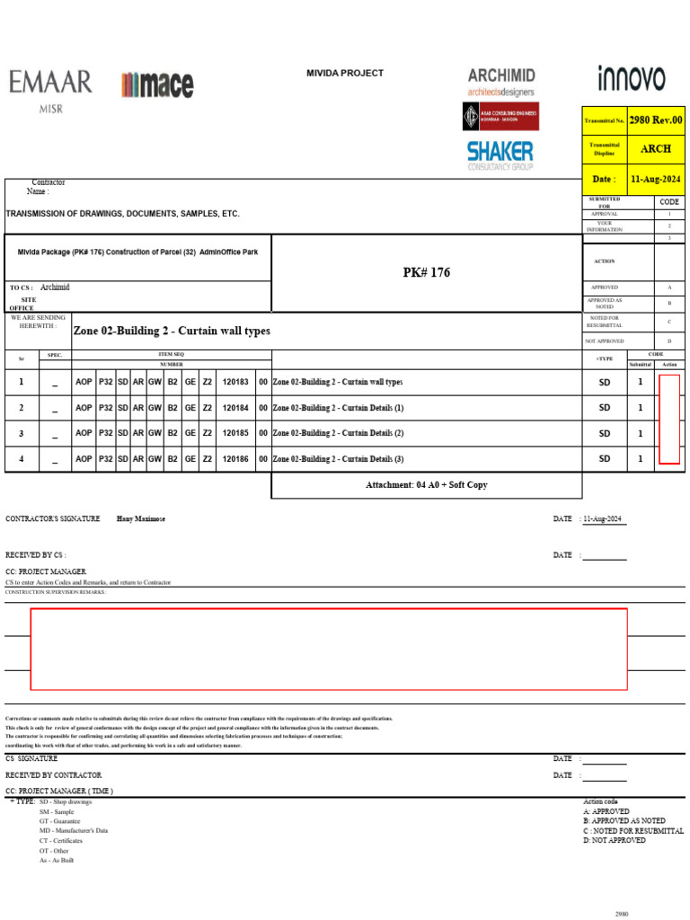 ARCHIMID-PK176-SUB-ASGC-2980-00 | PDF | Building Technology | Building ...