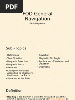 Magnetic Compass Error Explained | PDF | Compass | Force