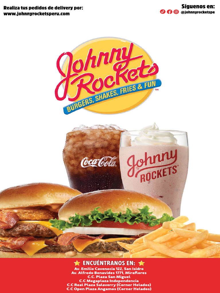 Carta Johnny Rockets | PDF