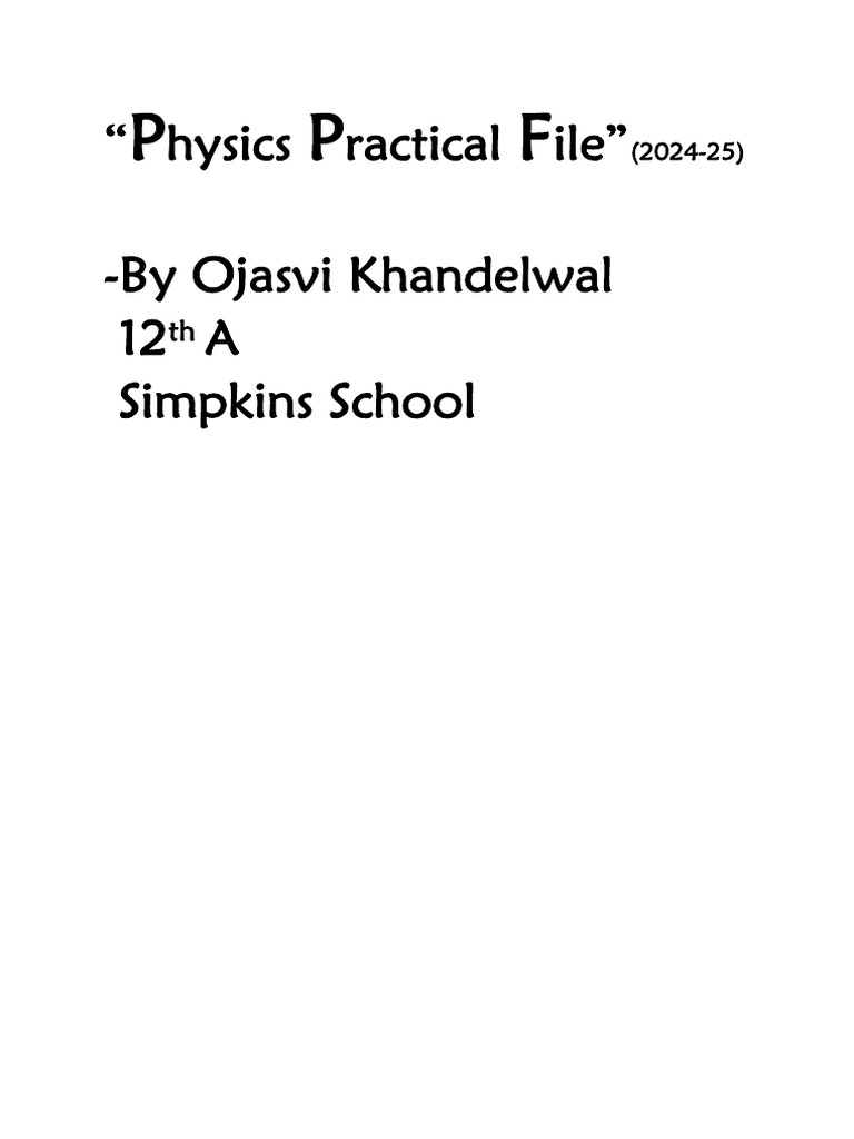 Cover Physics | PDF