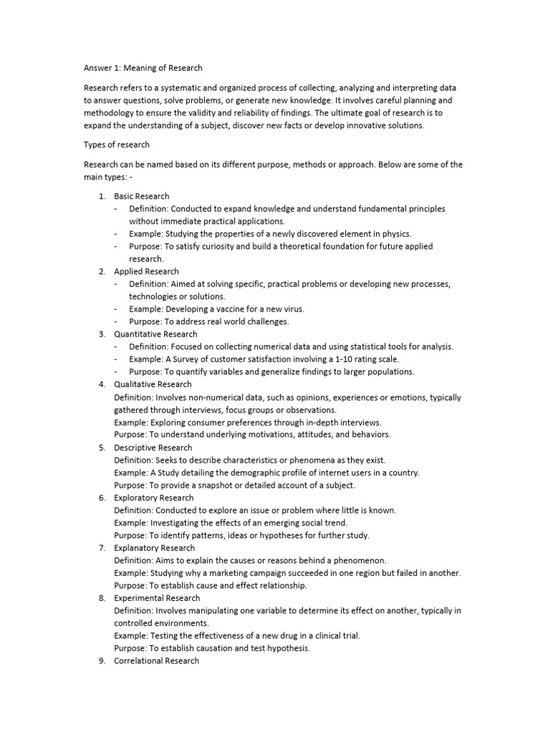 Dmba301 Research Methodology | PDF | Methodology | Editing