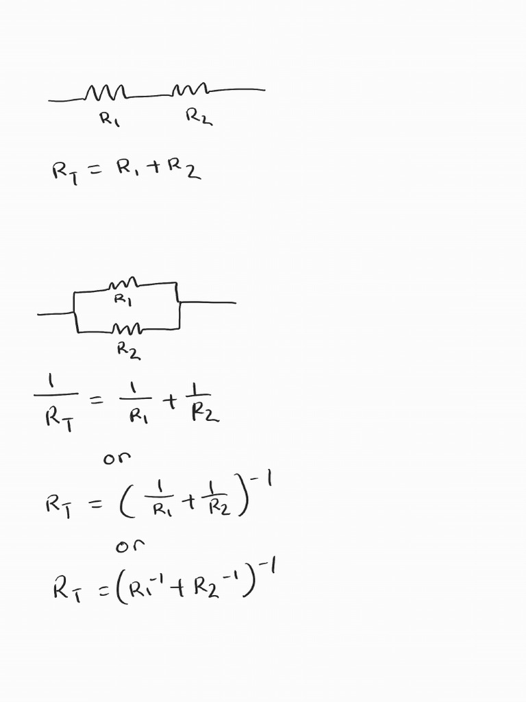 Resistor Circuit - Worksheet 1 | PDF