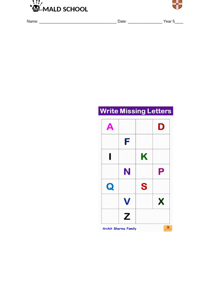 Adiam English Worksheet | PDF