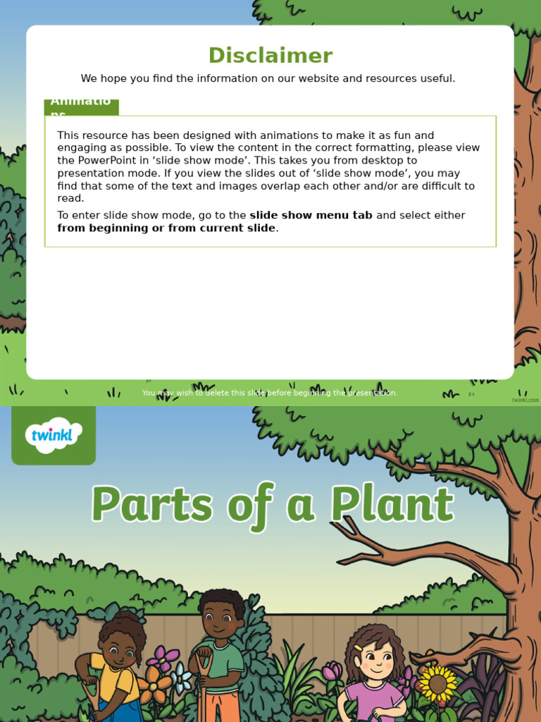 T T 27572 Eyfs Parts of A Plant Powerpoint - Ver - 1 | PDF | Plants ...