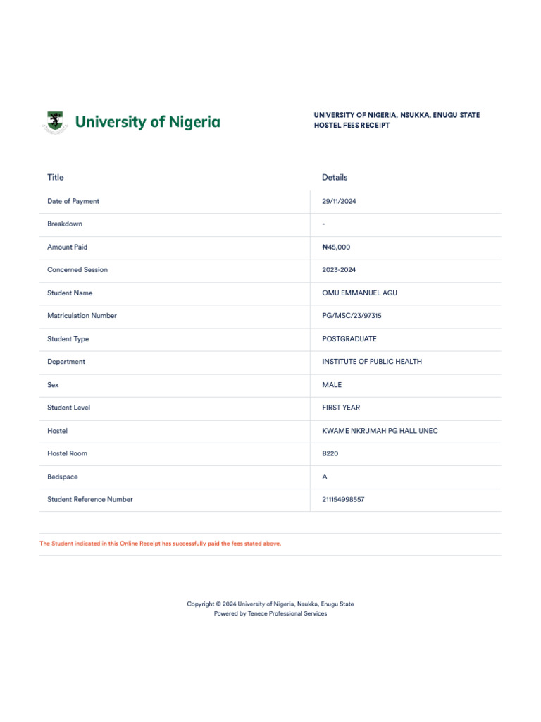 UNN SM Core Portal | PDF