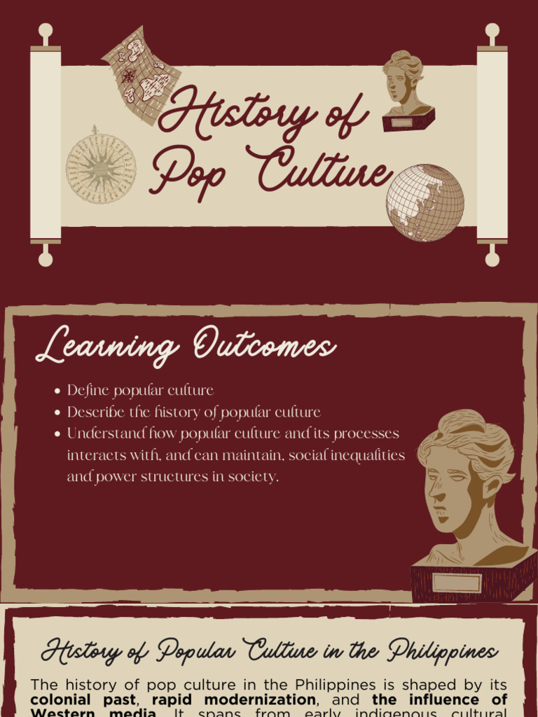 History of Pop Culture | PDF | Philippines | Popular Culture