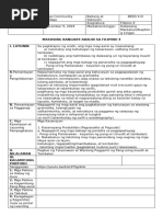 4a's Filipino Lesson Plan (Pangngalan) | PDF