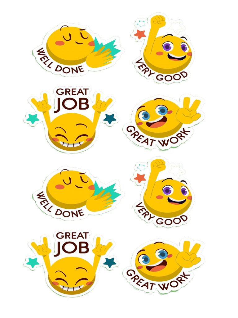 My Good Job Stickr | PDF