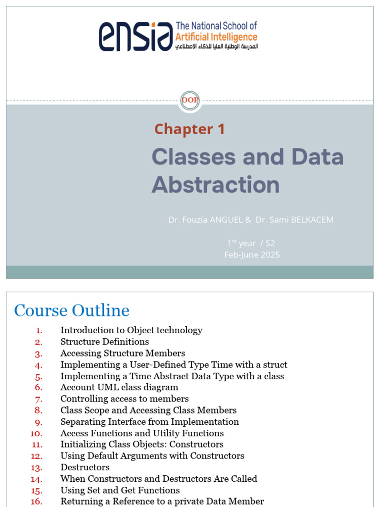 Oopchap1classes Part 1 Pdf Class Computer Programming 5206