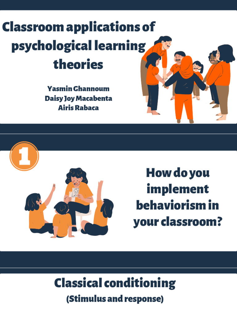 Learning Theories Applications | PDF | Classical Conditioning | Learning