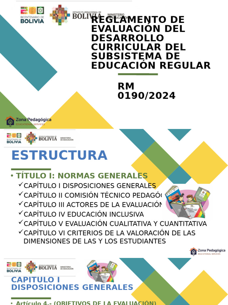 Reglamento de Evaluacion | PDF | Evaluación | Educación especial