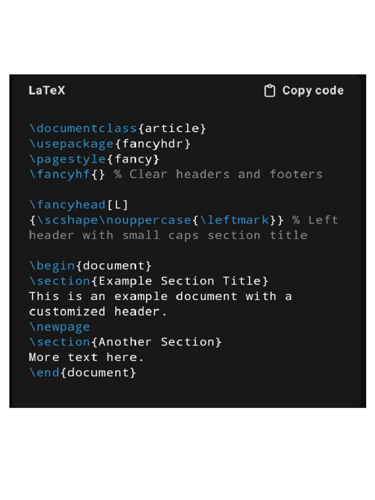 LateX Codes | PDF