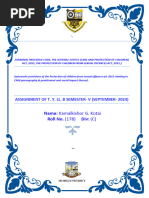 POCSO Act 2012 Presentation | PDF