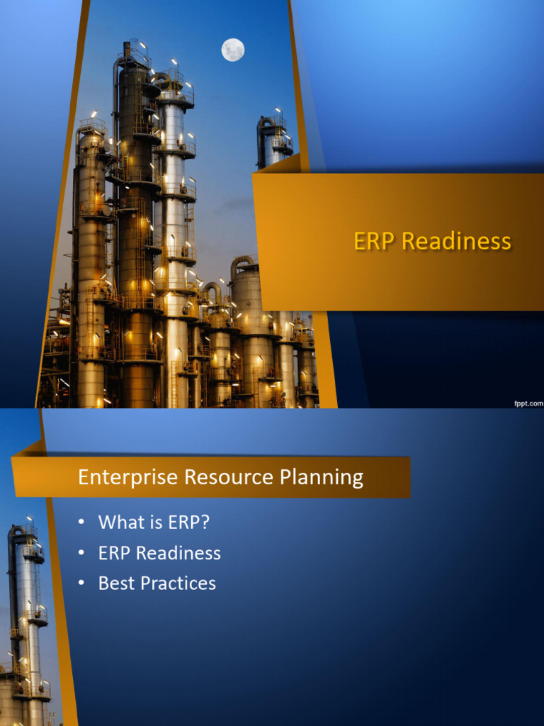 ERP Readiness | PDF | Enterprise Resource Planning | Business Process
