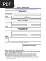 ARIBA Bank Account Input Guidelines | PDF | Banks | Service Industries