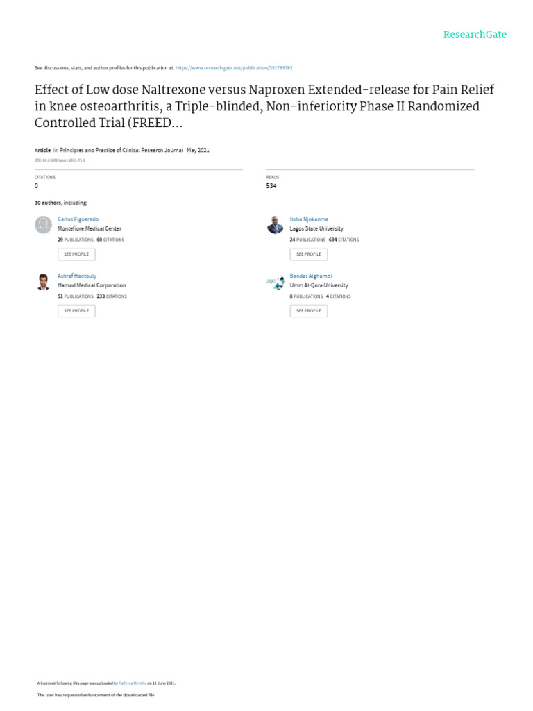 146 ArticleText 1967 1 10 20210504 | PDF | Osteoarthritis | Analgesic