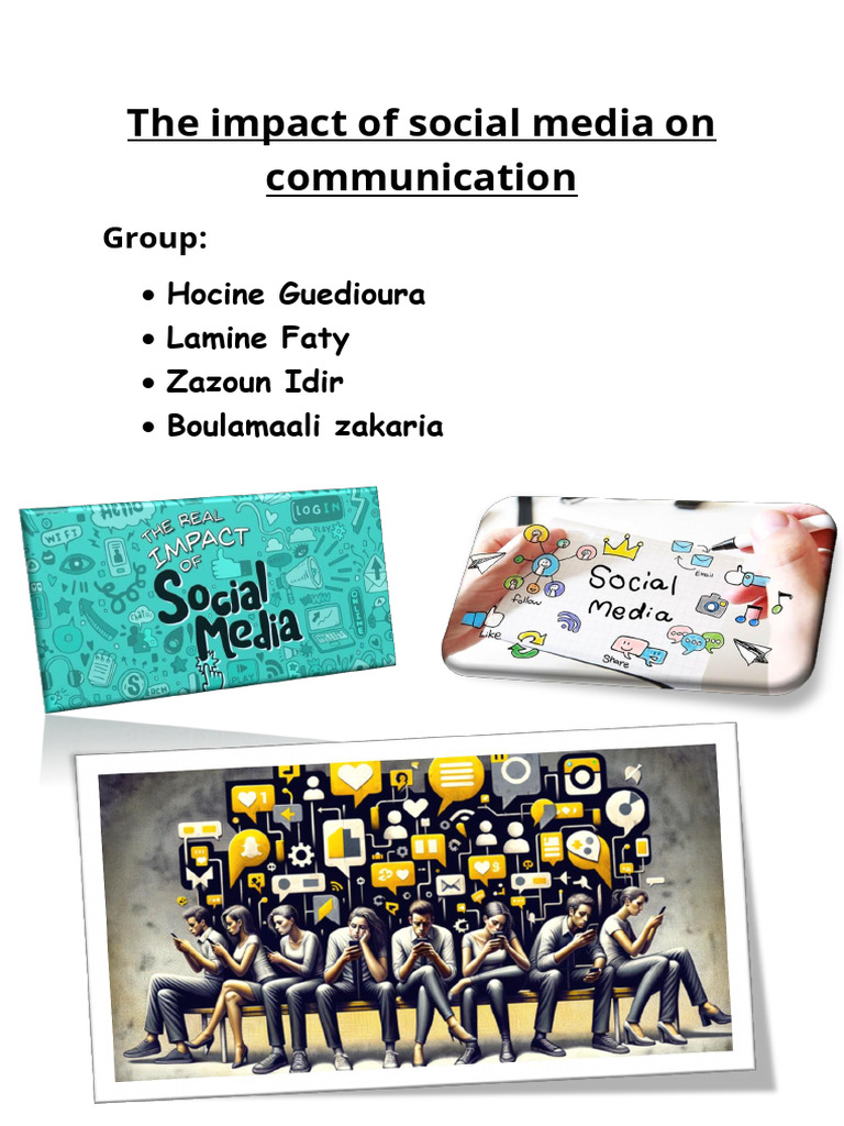 Social Media's Impact on Communication | PDF | Social Media | Popular Culture & Media Studies