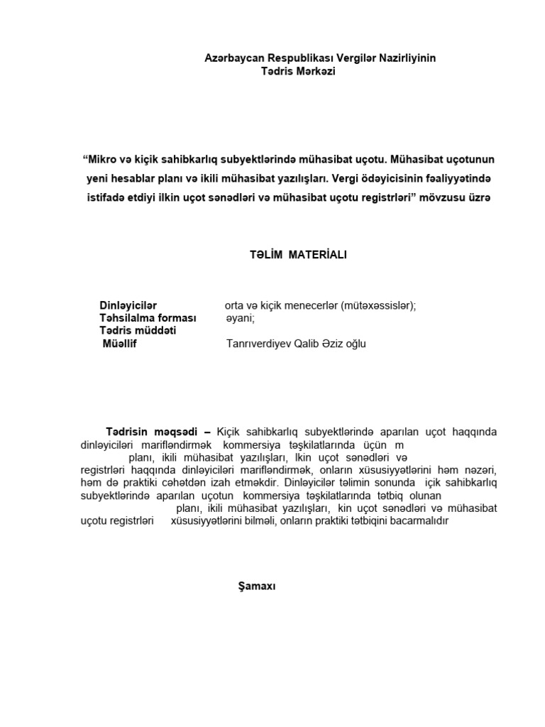 mÜHASİBAT KİTABI | PDF