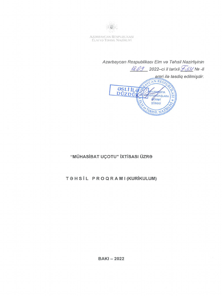 MÜHASİBAT PROQRAM ++++++++++ | PDF