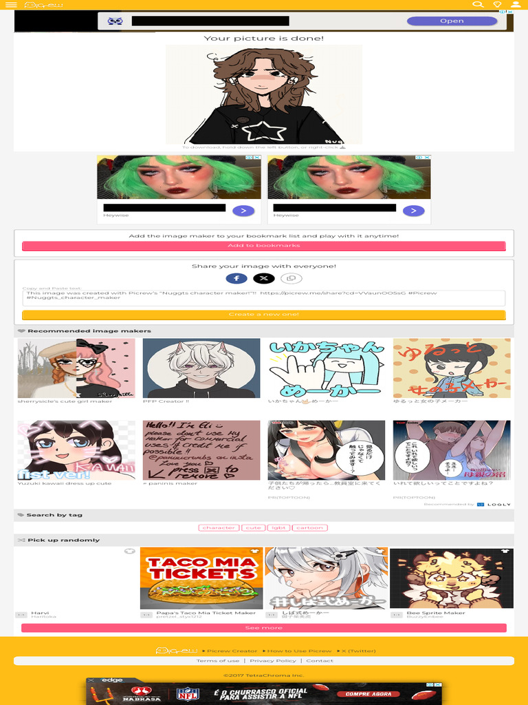 Nuggts Character Maker! Picrew 2 | PDF