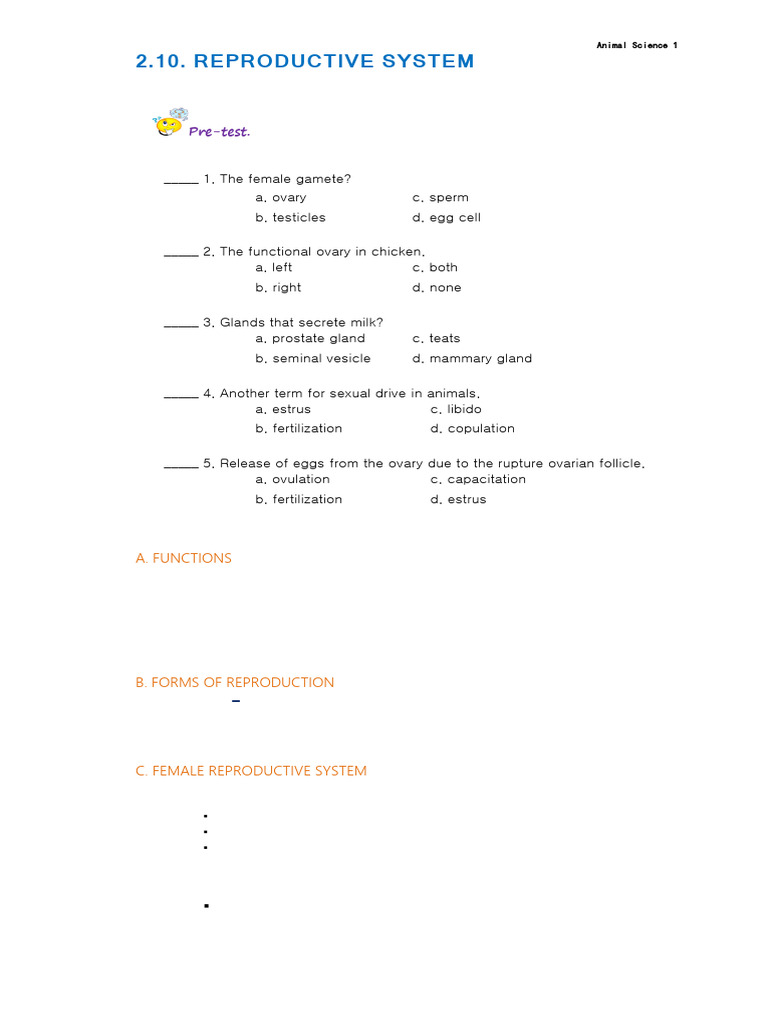 2 9 - Reproductive-System | PDF | Testicle | Menstrual Cycle