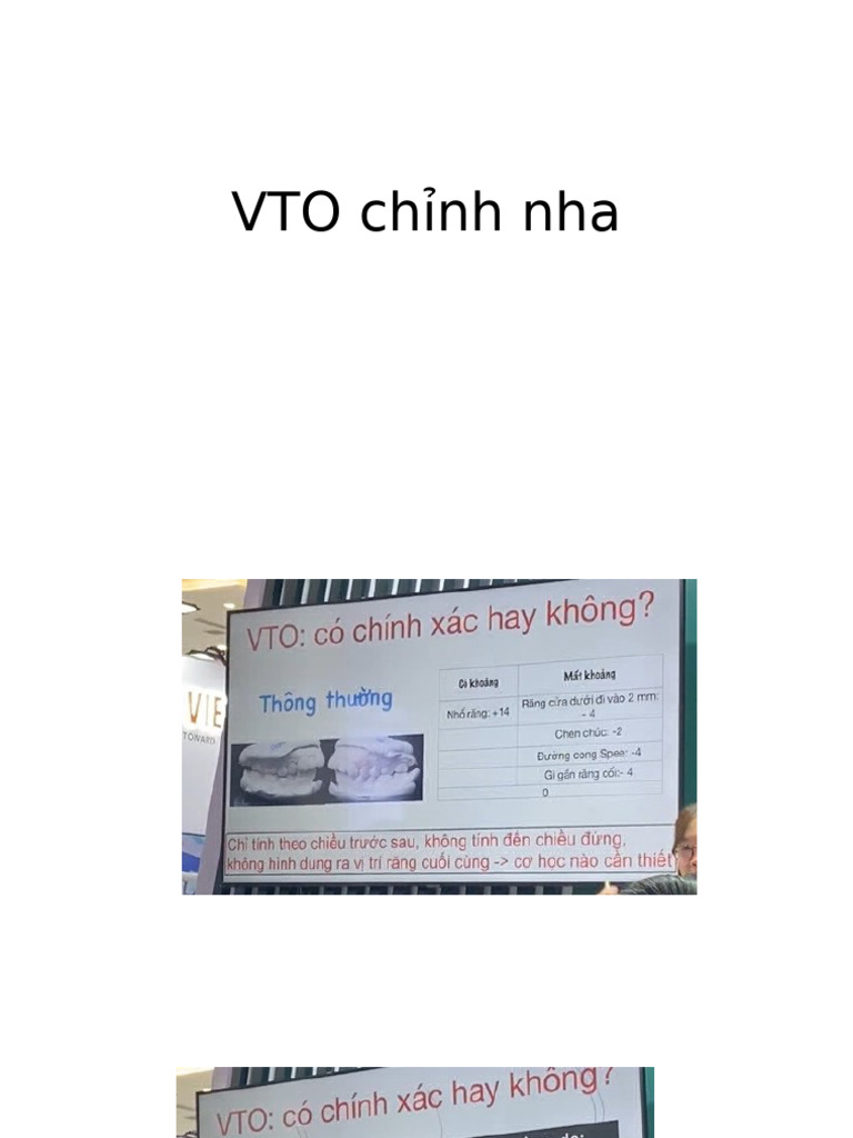 VTO Chỉnh Nha | PDF