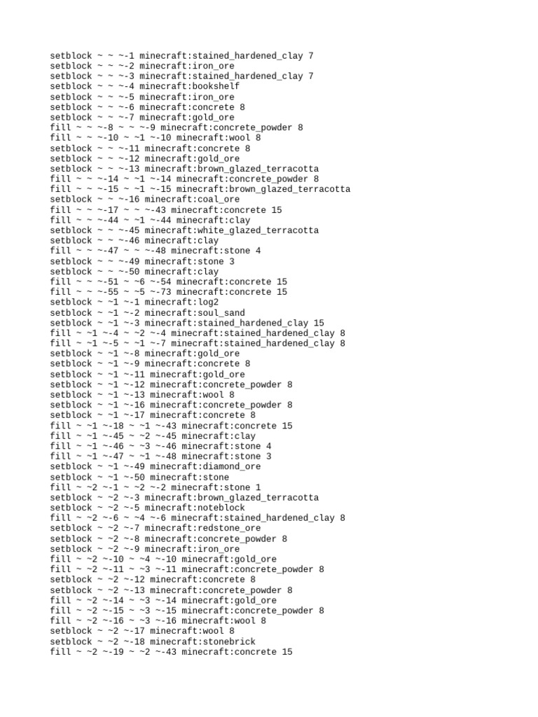 IMG_1109.mcfunction | PDF | Natural Materials | Rocks