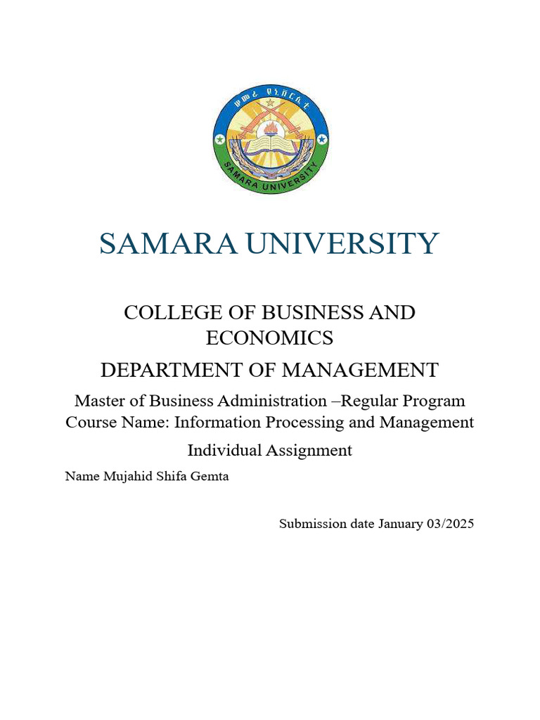 Information Processing and Management IND ASSI | PDF | Knowledge Management | Knowledge