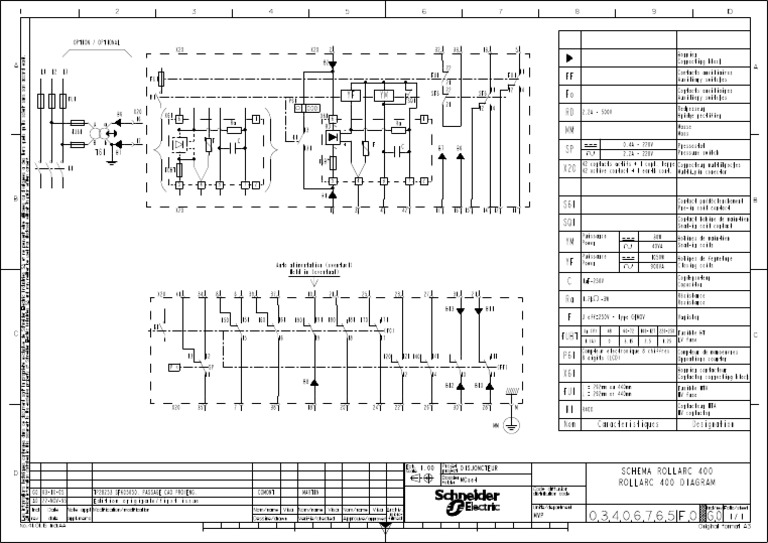Esquema Elétrico Rollarc 400 | PDF