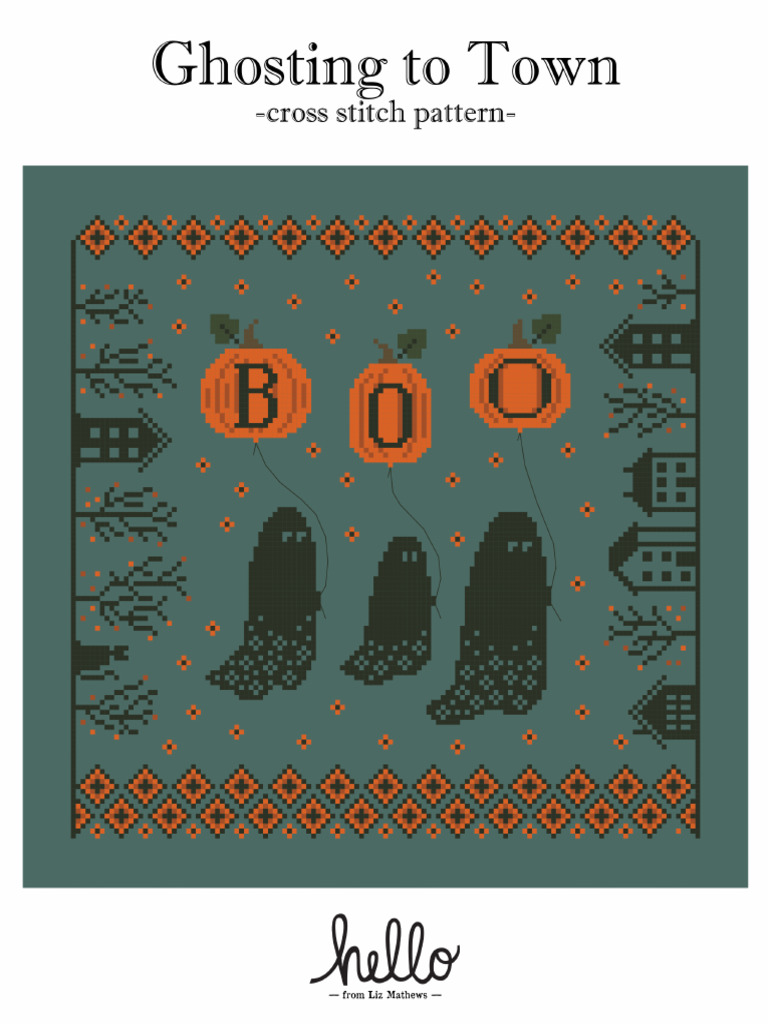 Ghosting To Town Hello From Liz Mathews | PDF