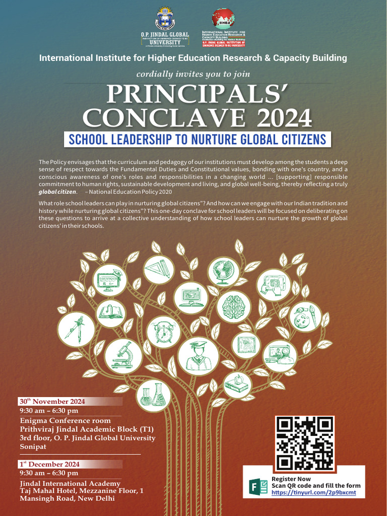 PRINCIPALS' CONCLAVE - 30th November - 1 December 2024 | PDF