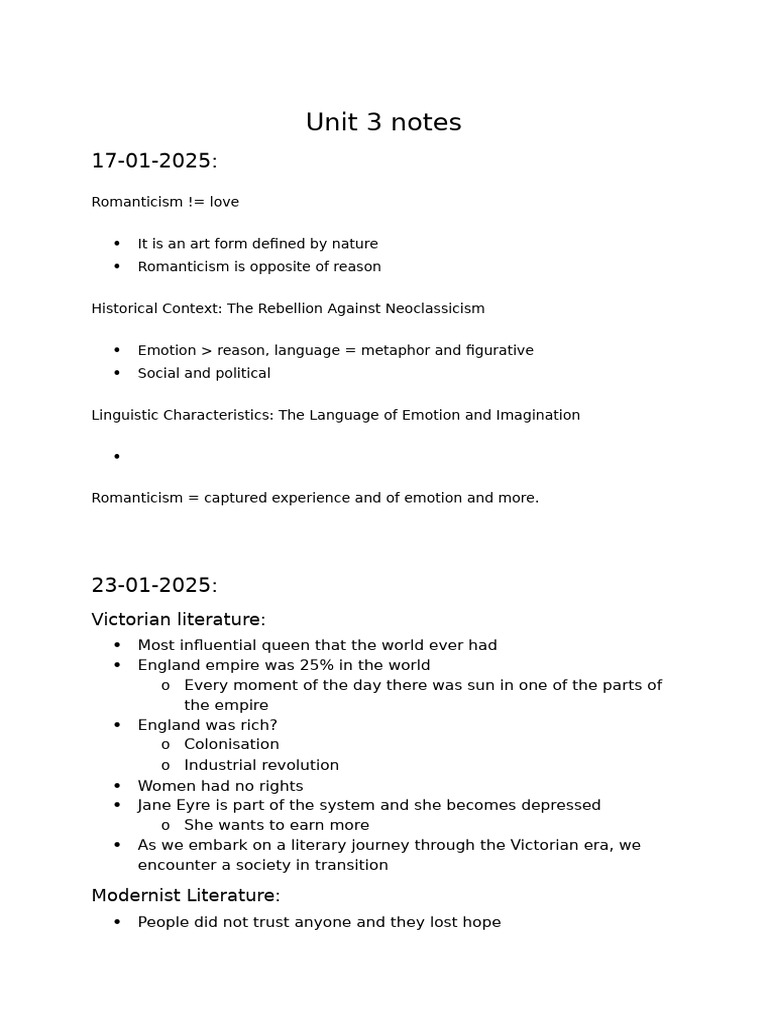 Unit 3 notes | PDF Unit 3 notes | PDF