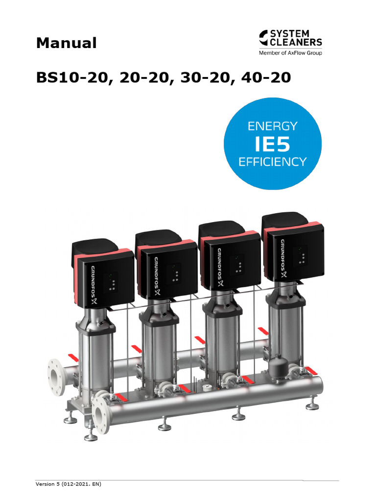Manual BS10-20, 20-20, 30-20,40-20 EN Ver 5 | PDF | Valve | Safety