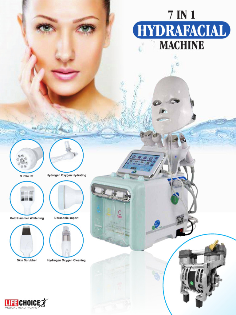 LC - HYDRAFACIAL 7 in 1 machine | PDF