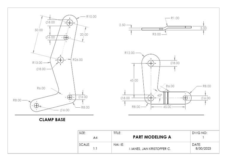 Part Modeling A | PDF