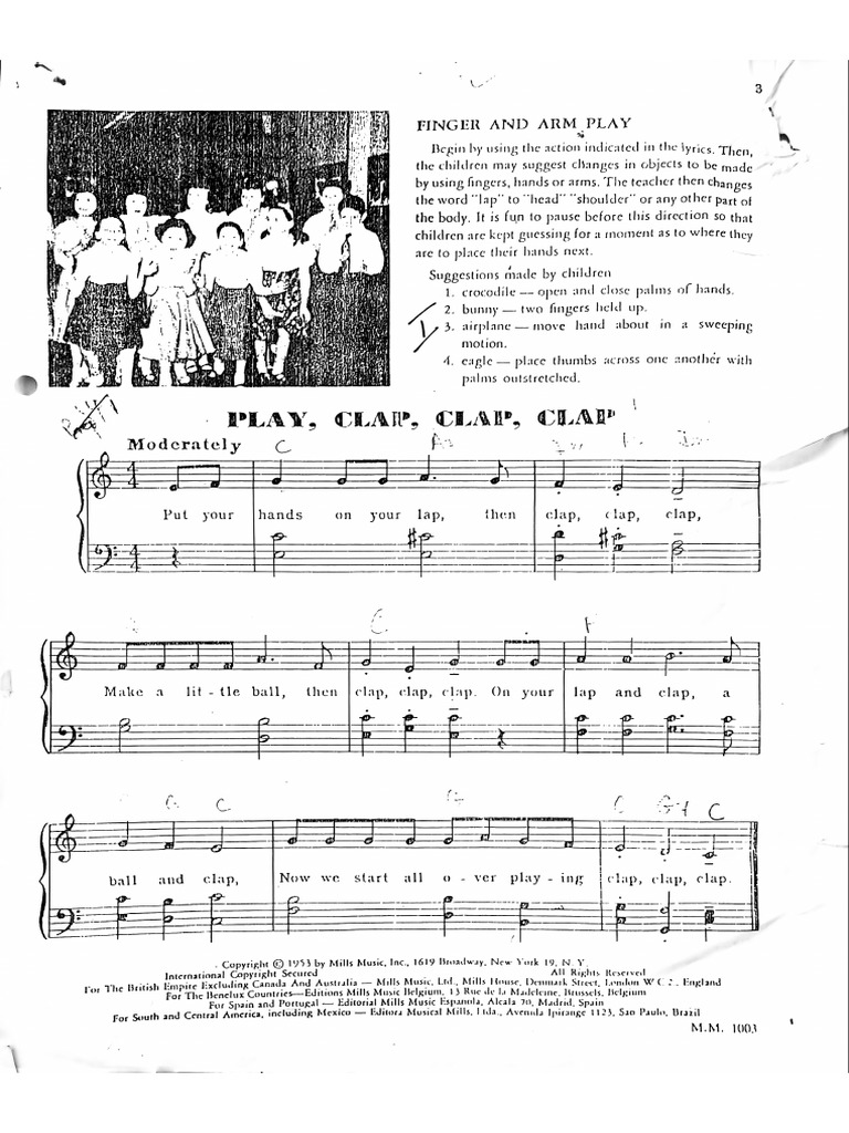 Clap Clap Song | PDF