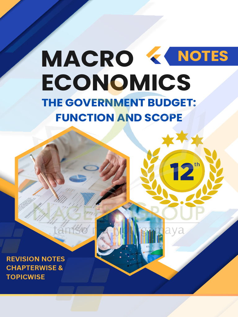 CLASS XII Economics Chapterwise Topicwise Notes Chapter 5 Government ...