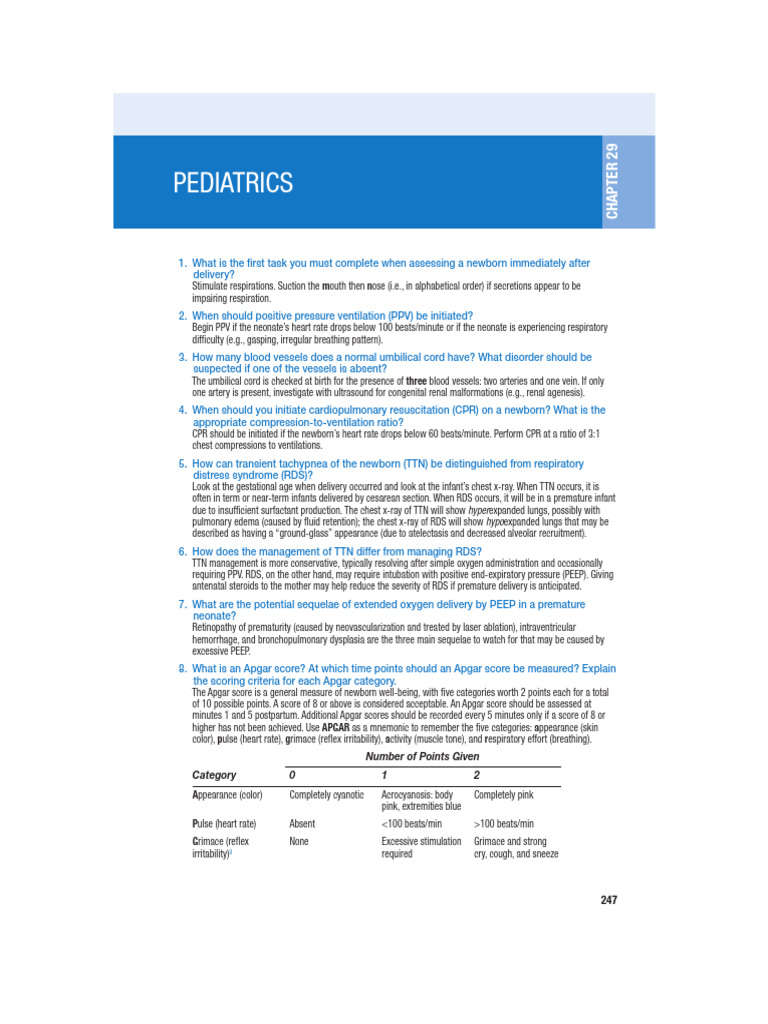 Step 2 Secrets 6th Edition - Pediatrics | PDF | Puberty | Hypoglycemia