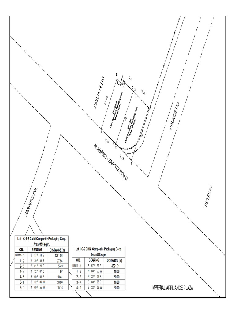 Las Pinas-Lot Plan | PDF