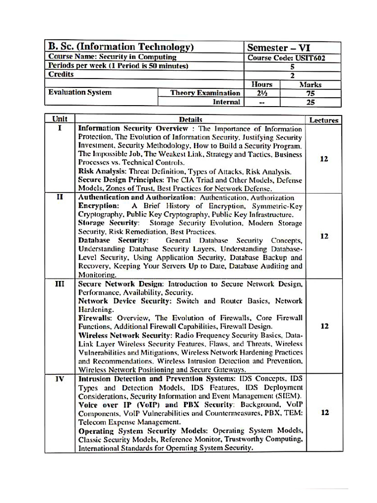 Information Security | PDF