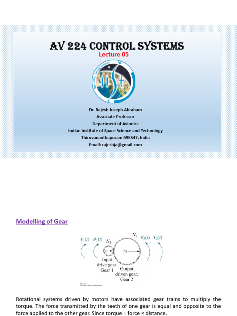L5 | PDF | Torque | Gear