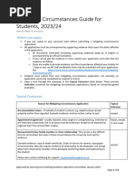 Extenuating Circumstances Policy 2024-25 | PDF | Doctorate ...