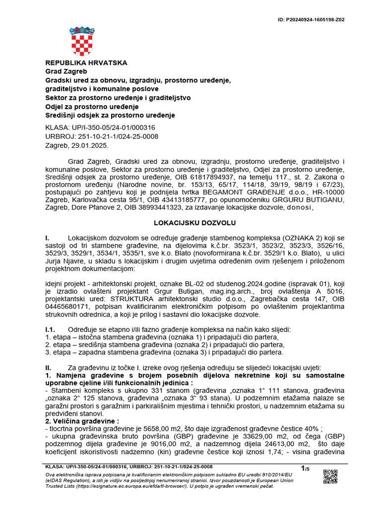 Lokacijska Dozvola | PDF