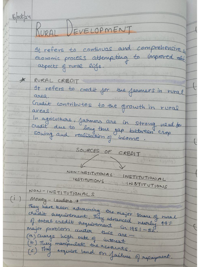 Rural Development | PDF